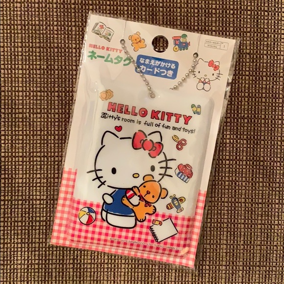 Hello Kitty | Accessories | Hello Kitty Name Tag Id Holder Case From ...